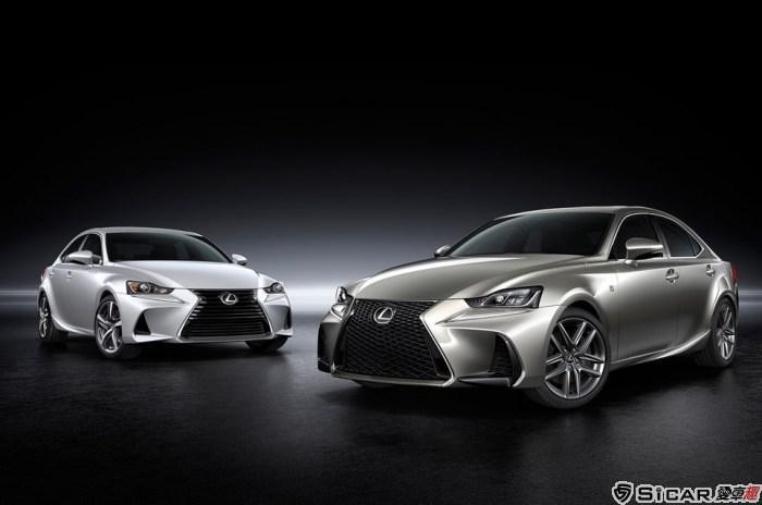 等待已久！ Lexus IS系列4種型號小改款北京車展首度曝光｜SiCAR 愛車酷