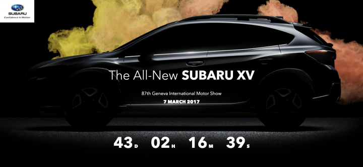 全新Subaru XV亮相在即 Subaru全球官網正式倒數｜SiCAR 愛車酷