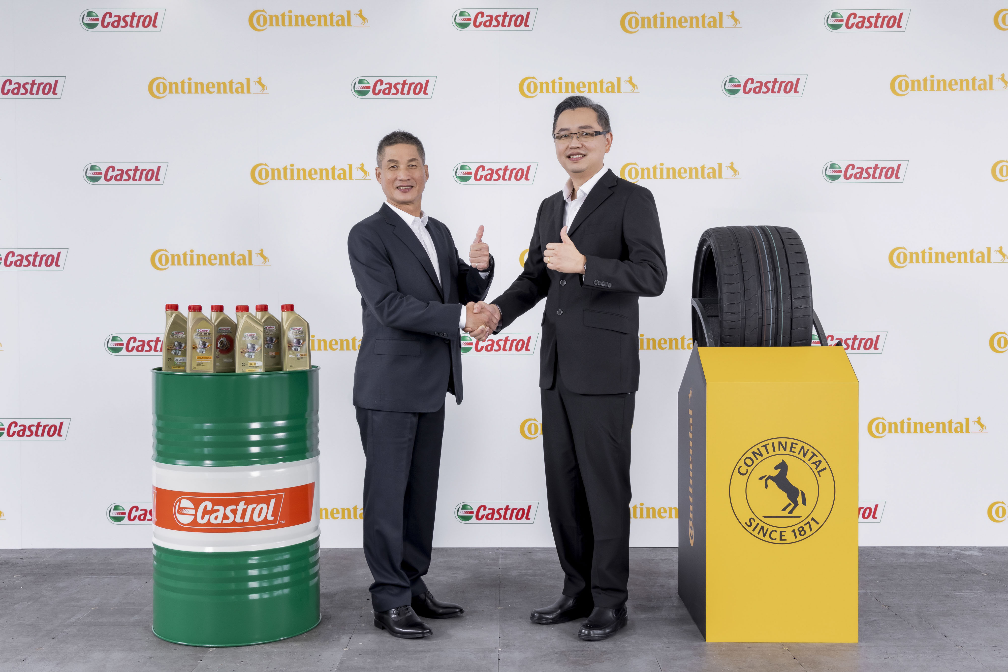 Castrol嘉實多機油與Continental德國馬牌輪胎雙強聯手 策略結盟 深耕台灣！｜SiCAR 愛車酷