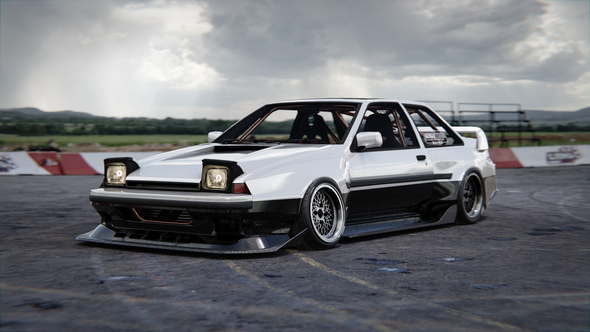 爆改寬體的AE86｜SiCAR 愛車酷