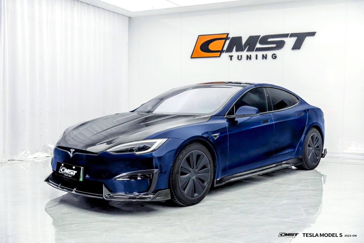 CMST TESLA NEW MODEL S 碳纖維套件來啦｜SiCAR 愛車酷