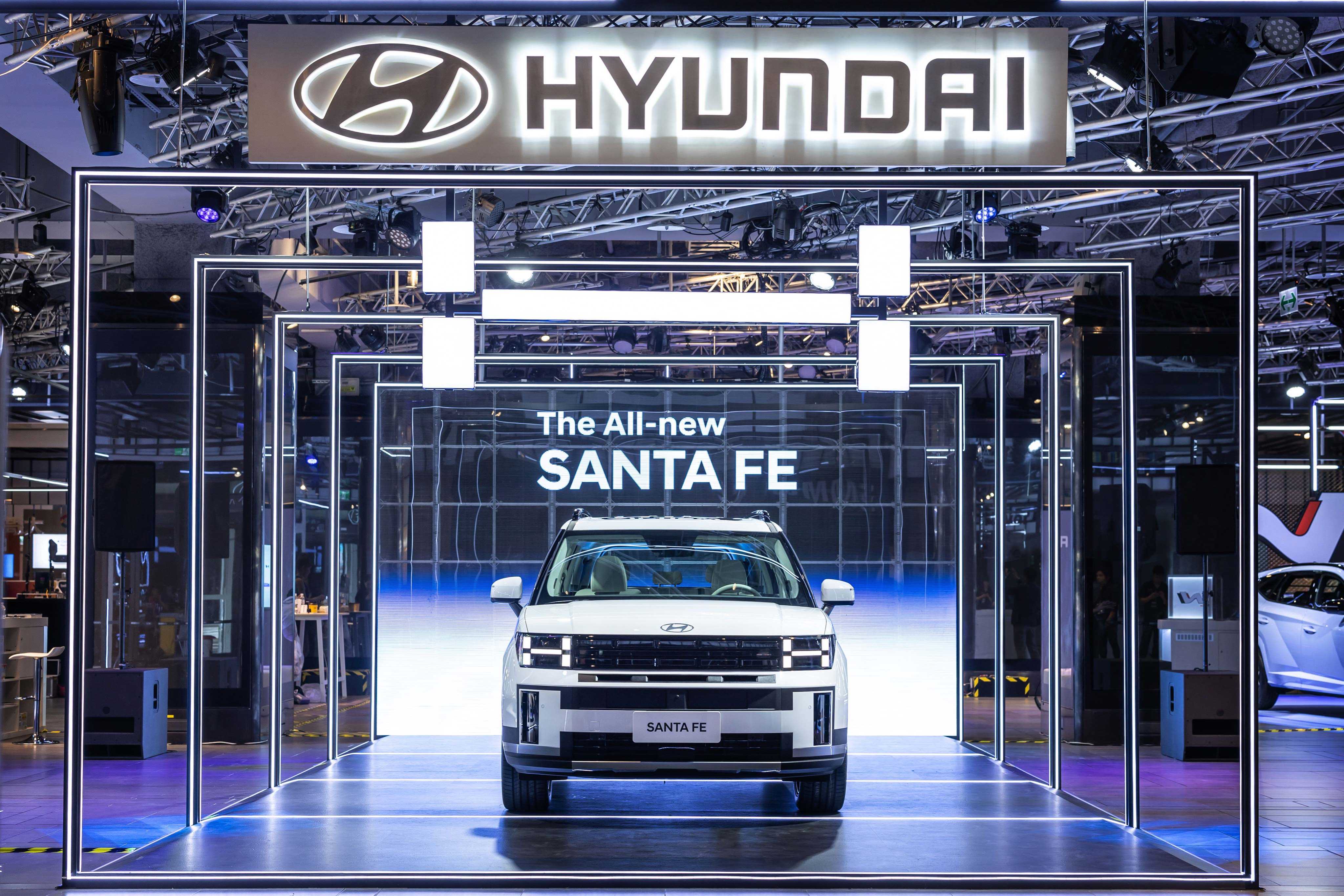 HYUNDAI品牌車展三創開幕 The All-new SANTA FE正式登場｜SiCAR 愛車酷